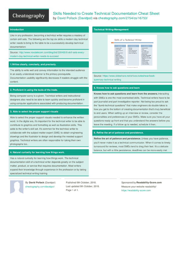 Documentation Skills